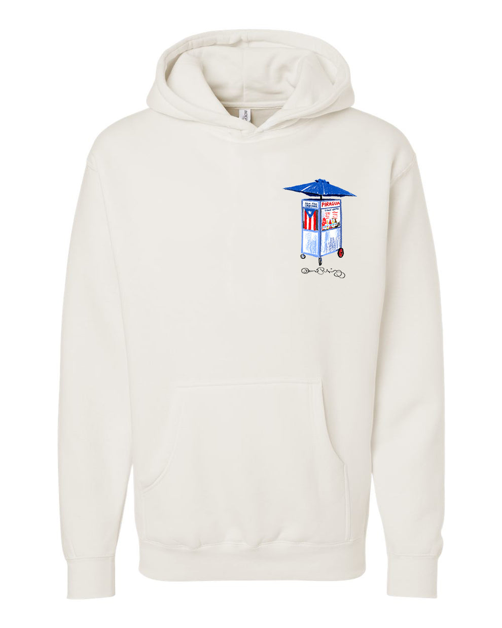 PUERTO RICO HOODIE - PIRAGUA CART (POCKET) – Keep Smiling™